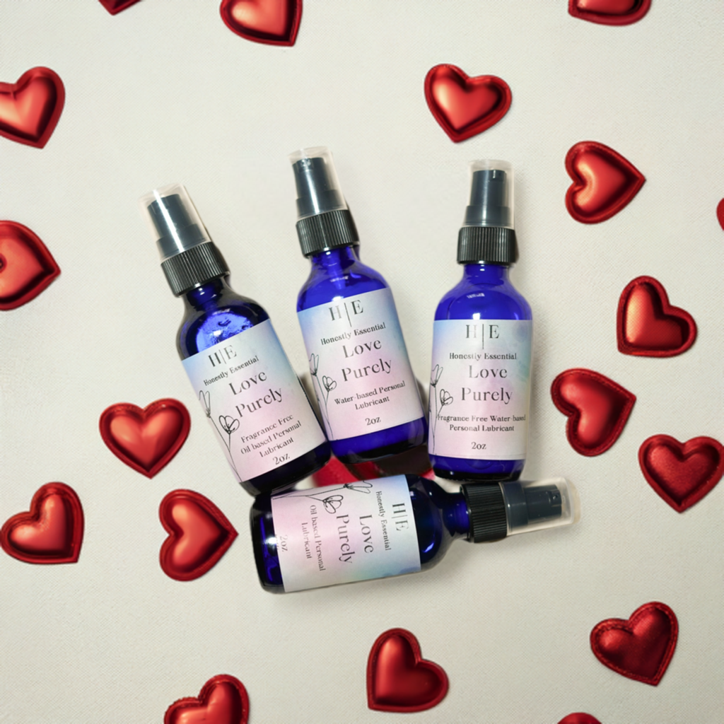 Love Purely Organic Oil-Based Personal Lubricant | Honestly Essential Oils